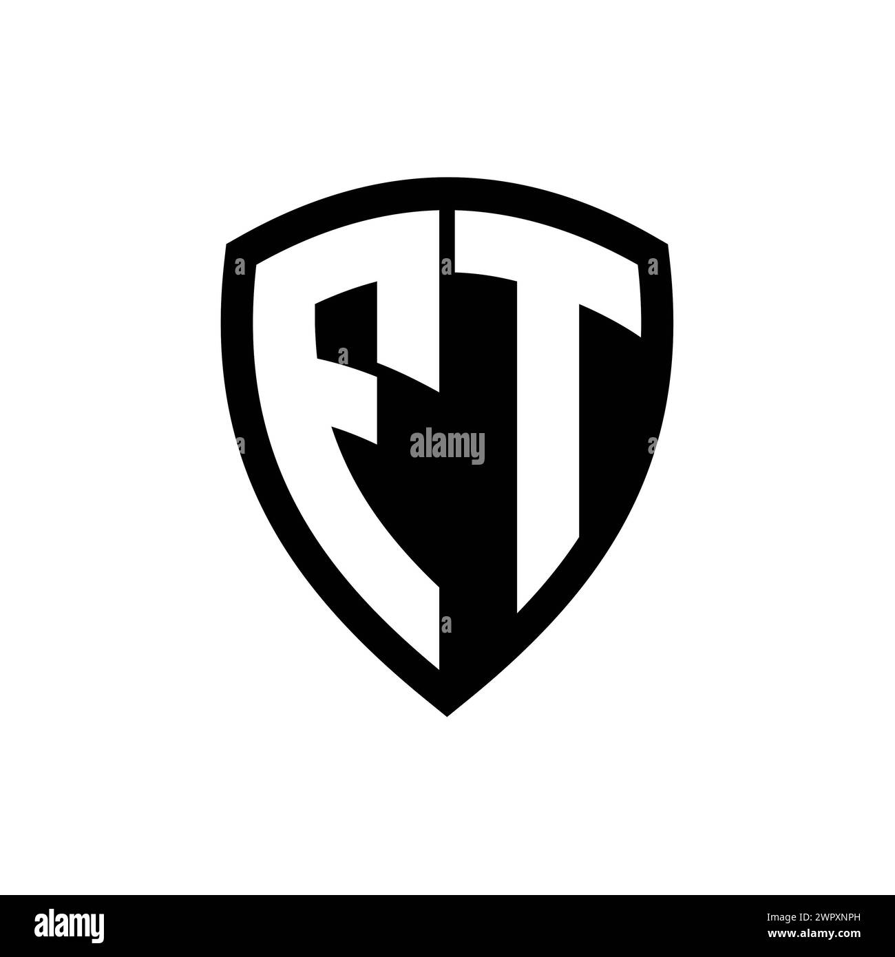 Ft modern logo Black and White Stock Photos & Images - Alamy