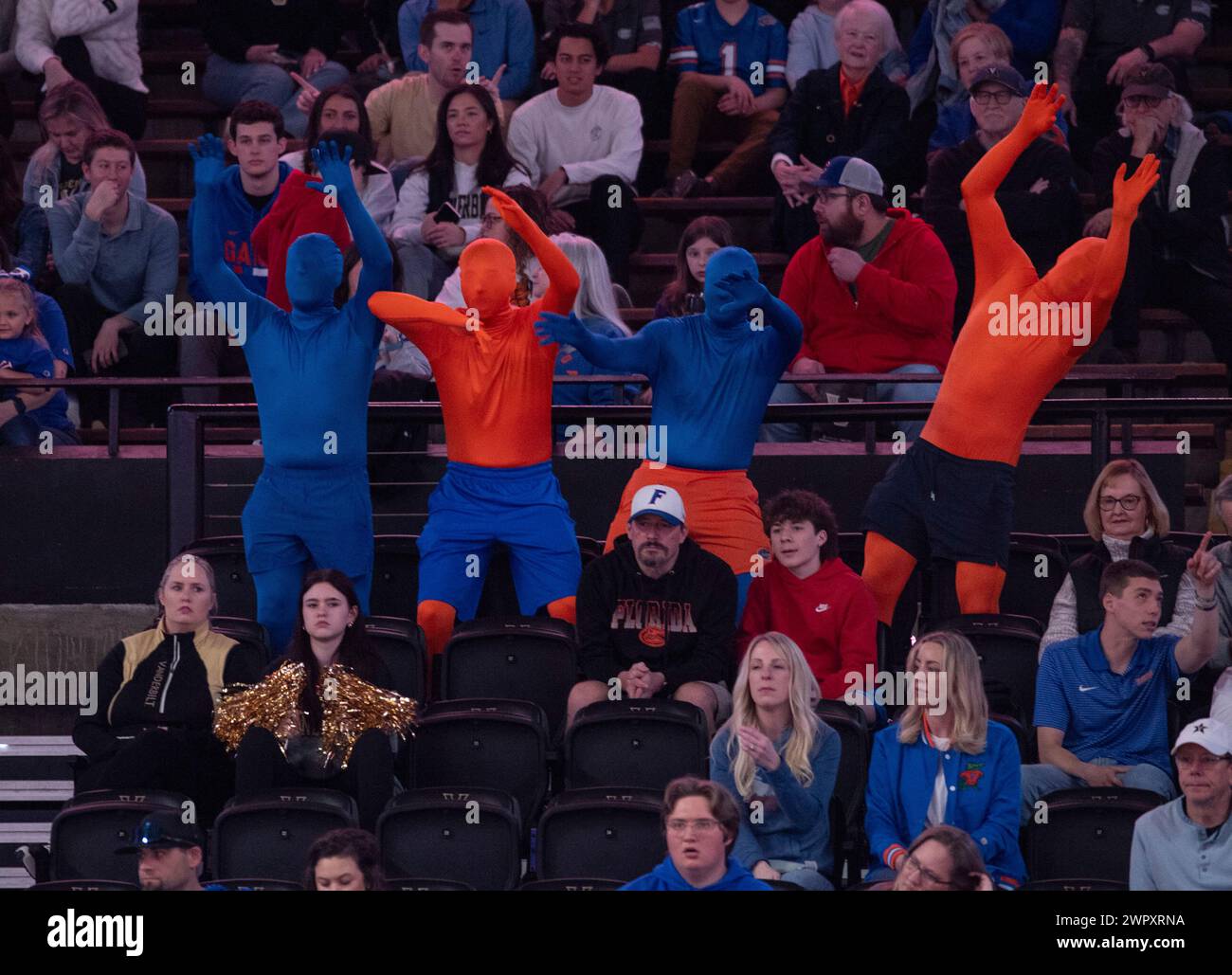 Nashville, Tennessee, USA. 9th Mar, 2024. Florida Gators fans at ...