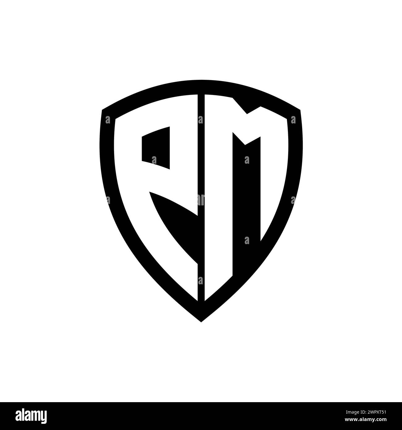 Pm shape Black and White Stock Photos & Images - Alamy