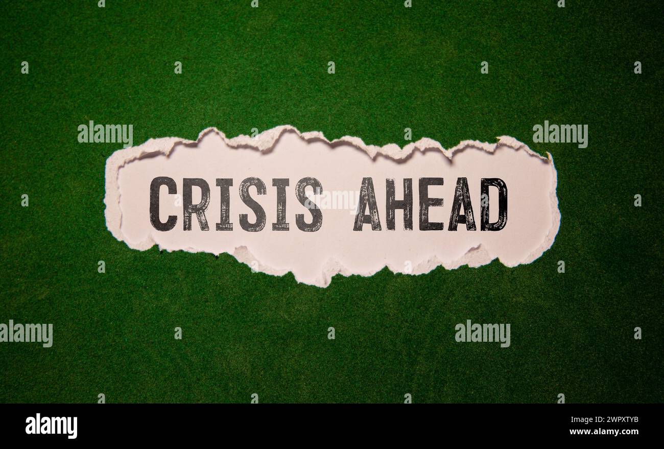 Depression ahead signs hi-res stock photography and images - Alamy
