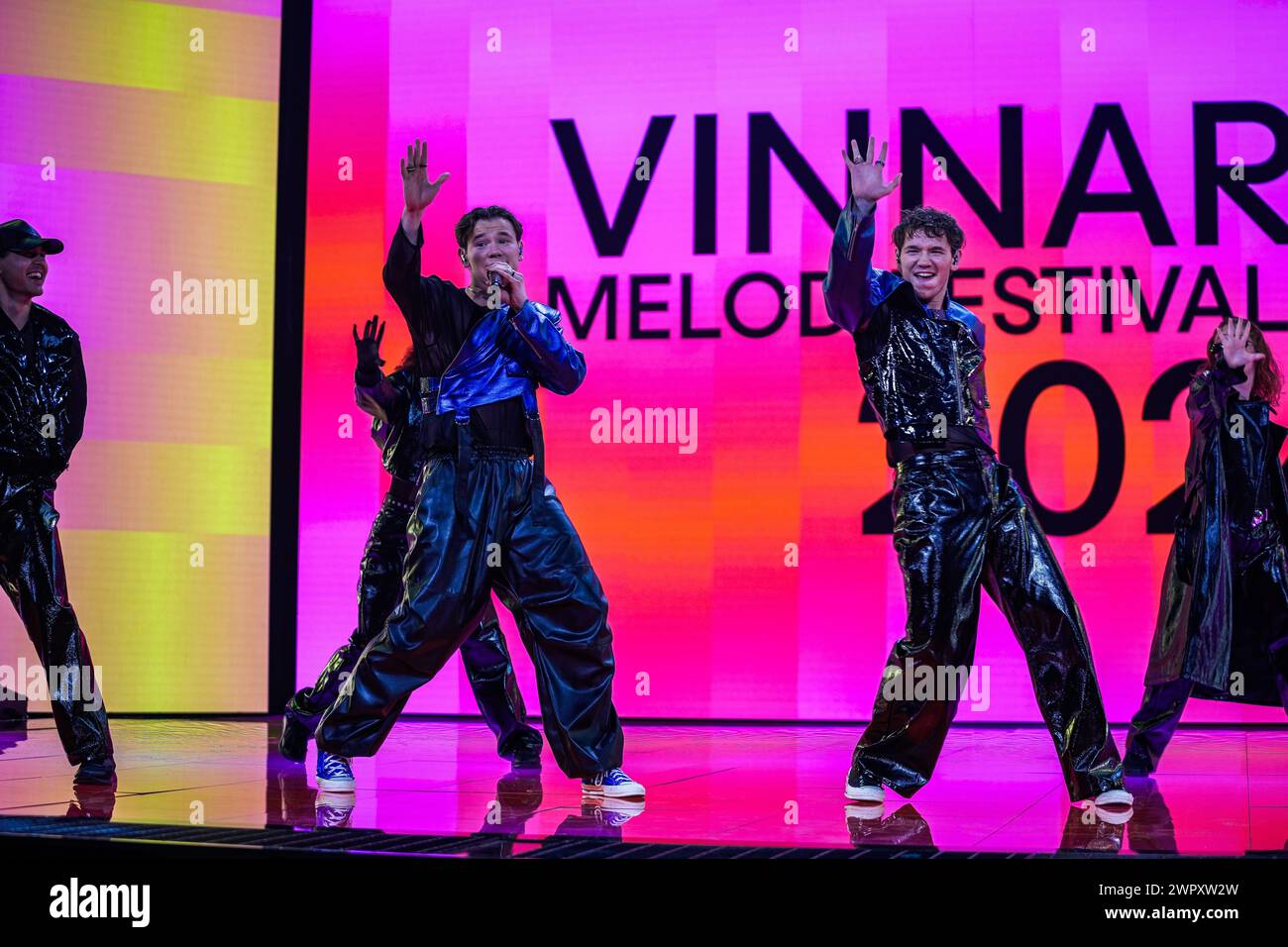 Stockholm, Melodifestivalen, Sweden, 03 9 2024, The melodiefestival ...