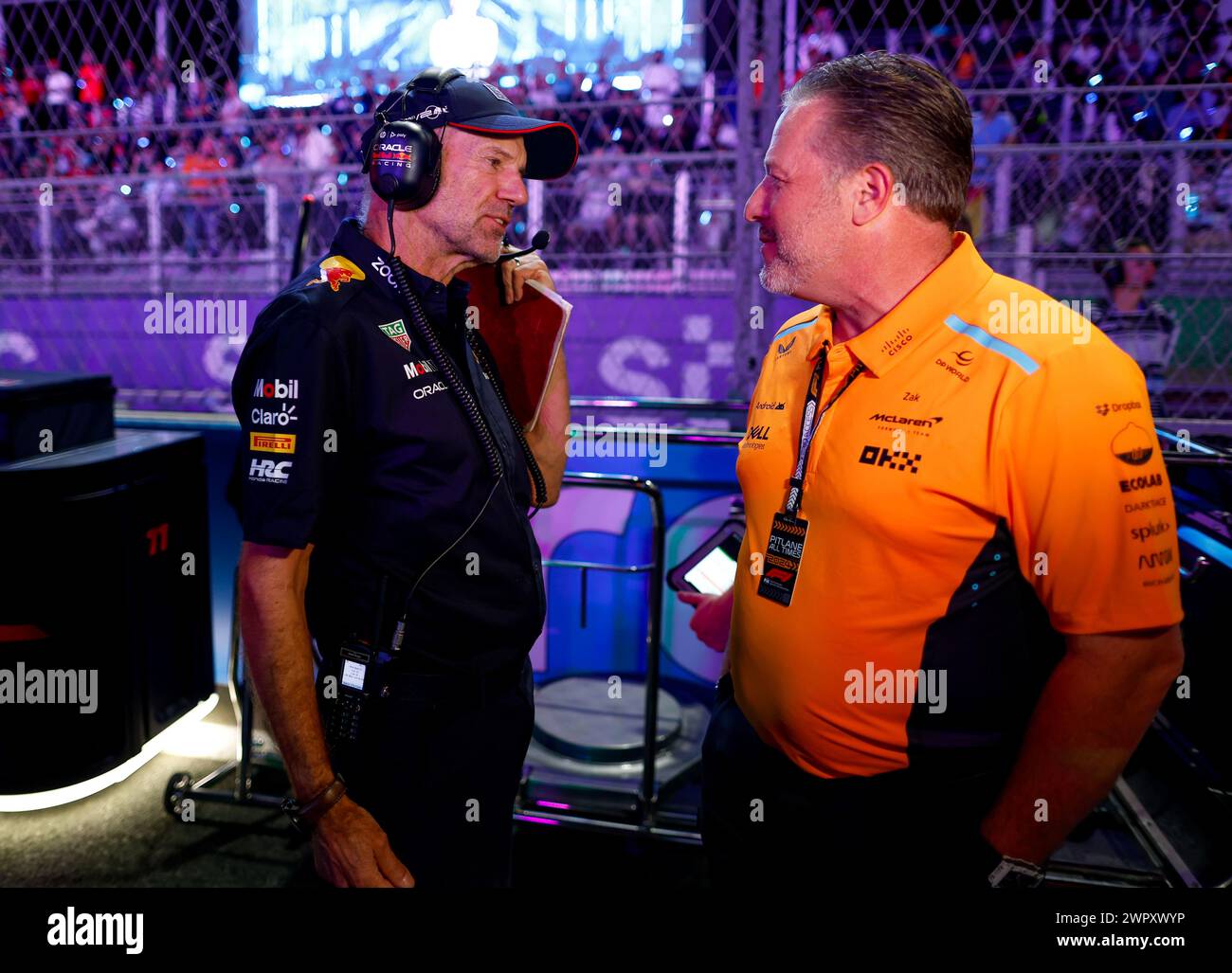 Jeddah, Arabie Saoudite. 09th Mar, 2024. BROWN Zak (usa), CEO of of ...