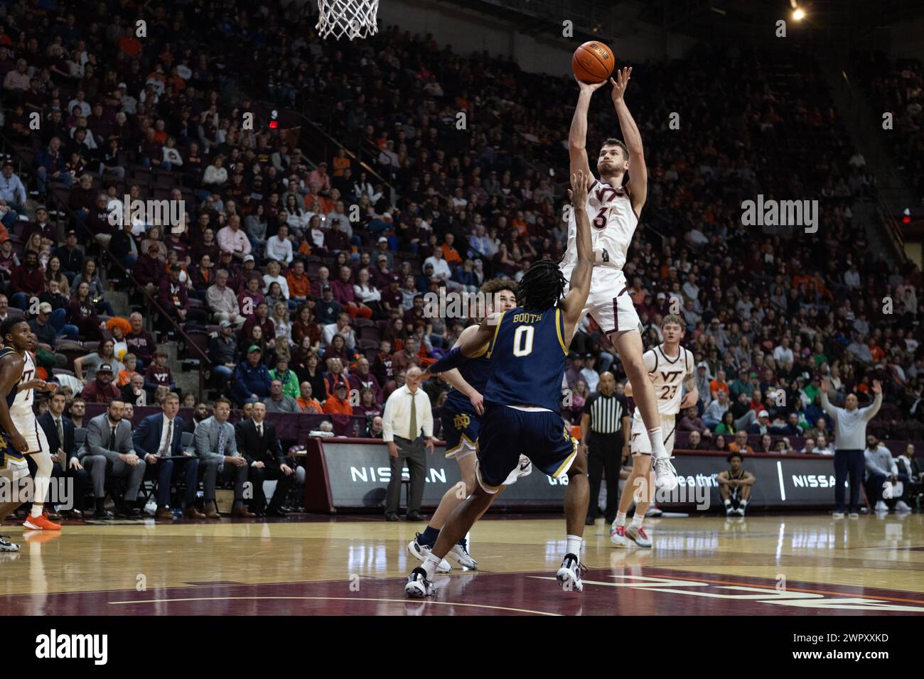 Blacksburg, United States Of America. 09th Mar, 2024. March 9, 2024 ...