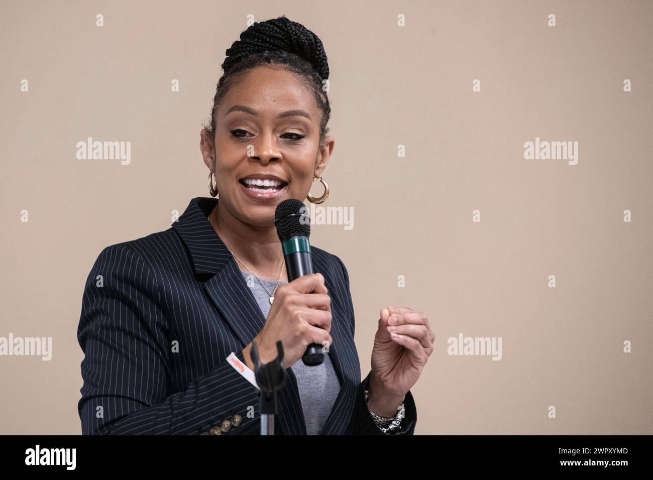 U.S. Rep. Shontel Brown, D-Ohio, speaks at the Women's Empowerment ...