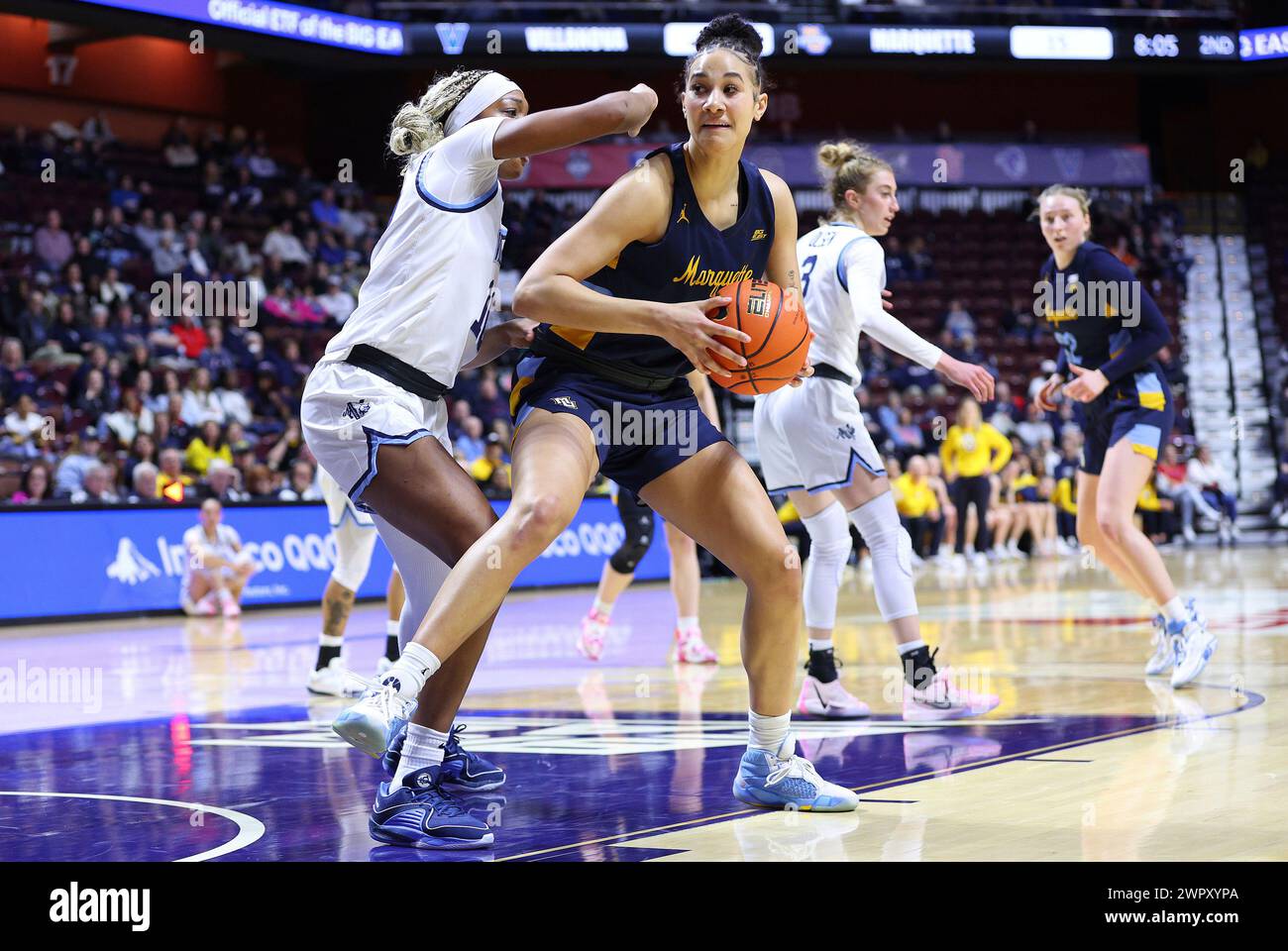 UNCASVILLE, CT - MARCH 09: Marquette Golden Eagles forward Skylar ...