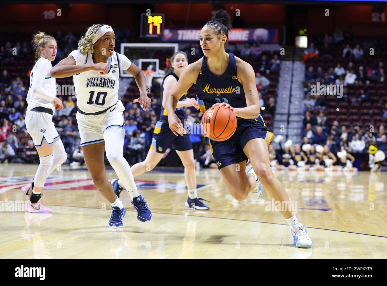 UNCASVILLE, CT - MARCH 09: Marquette Golden Eagles forward Skylar ...