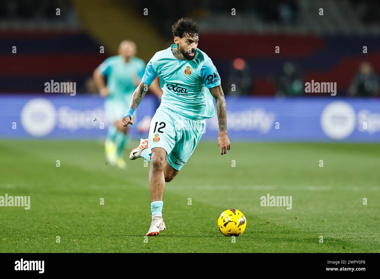 Barcelona, Spain. 8th Mar, 2024. Samu Costa (Mallorca) Football/Soccer ...