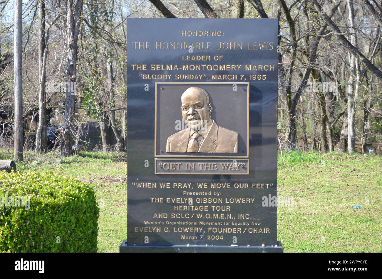 Bloody Sunday, Selma, Alabama 59th anniversary voting rights BLM Stock ...