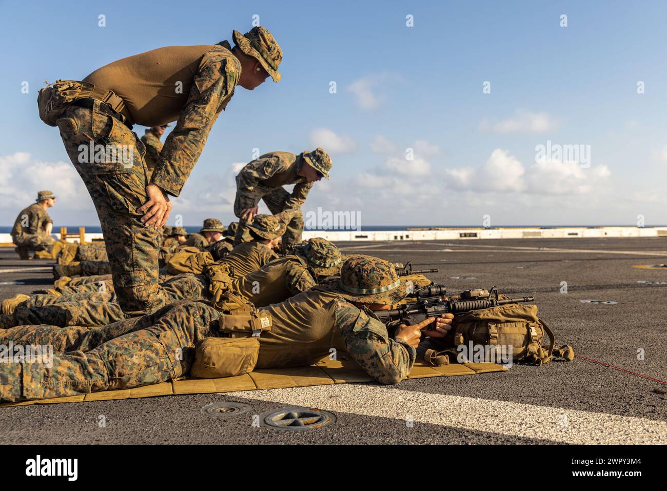 U.S. Marines assigned to Combat Logistics Battalion 15, 15th Marine ...