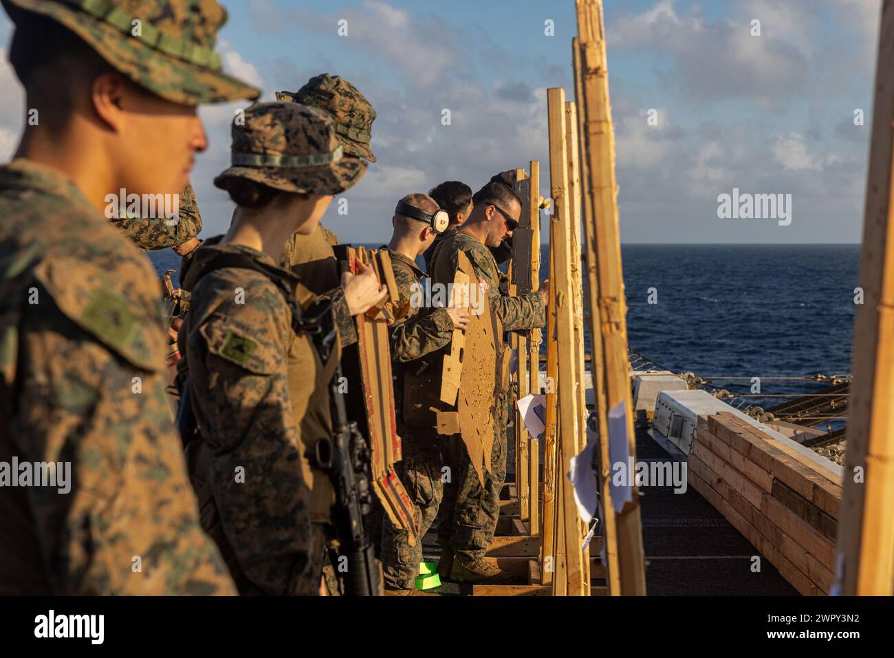 U.S. Marines assigned to Combat Logistics Battalion 15, 15th Marine ...