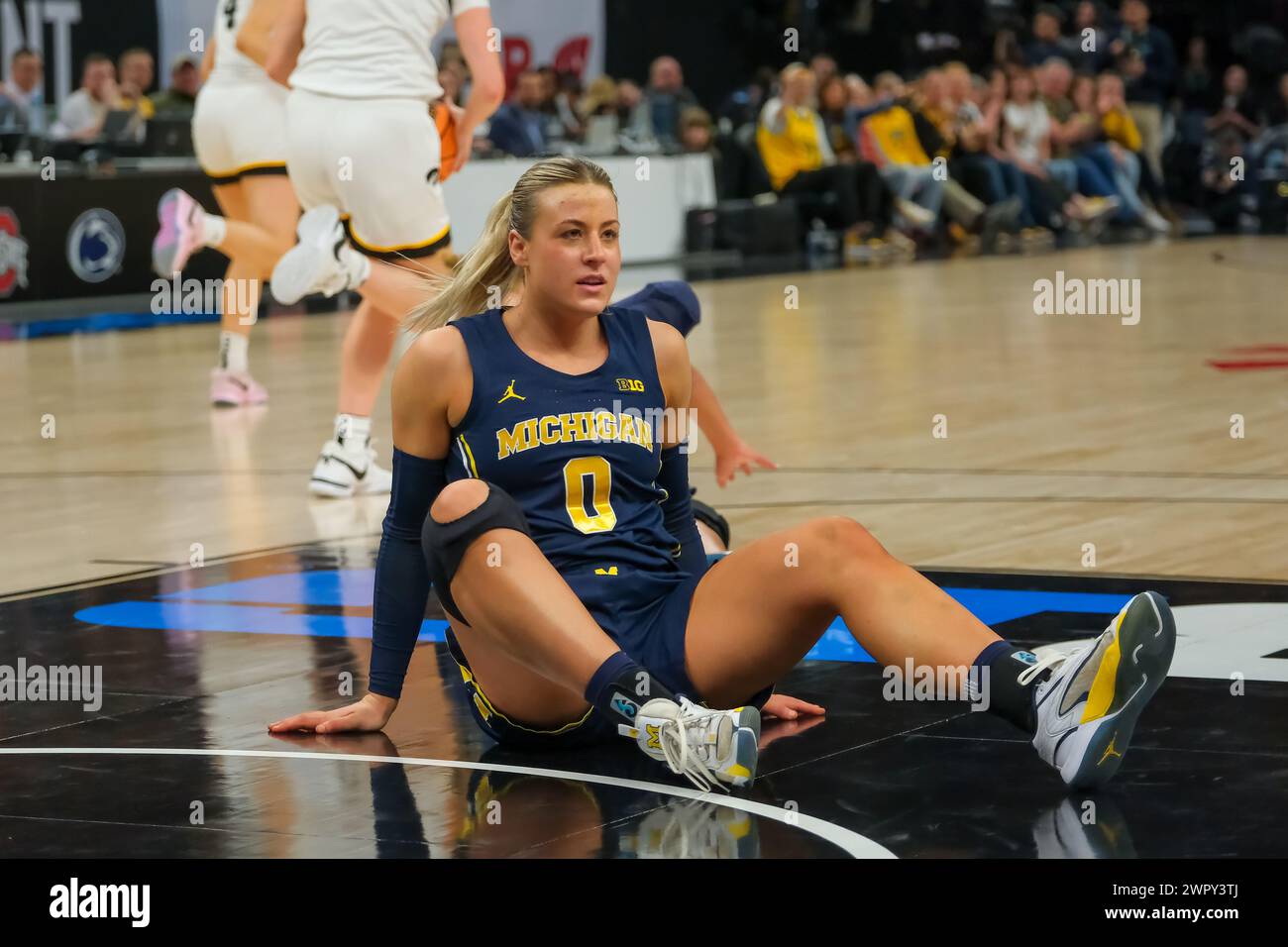 Minneapolis, Minnesota, USA. 9th Mar, 2024. Michigan Wolverines guard ...