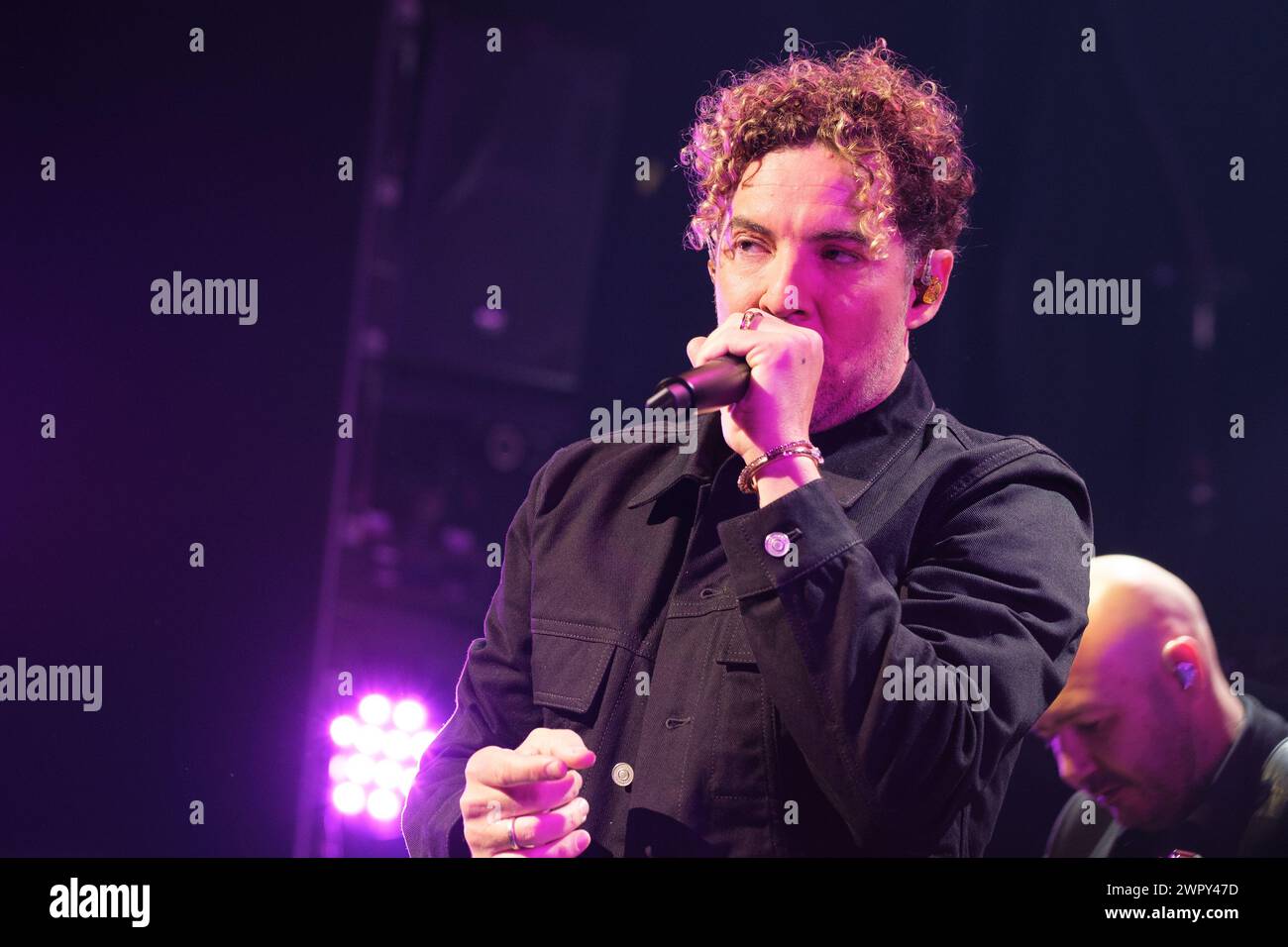 David Bisbal performs on stage during the "Los40 Basico Santander ...