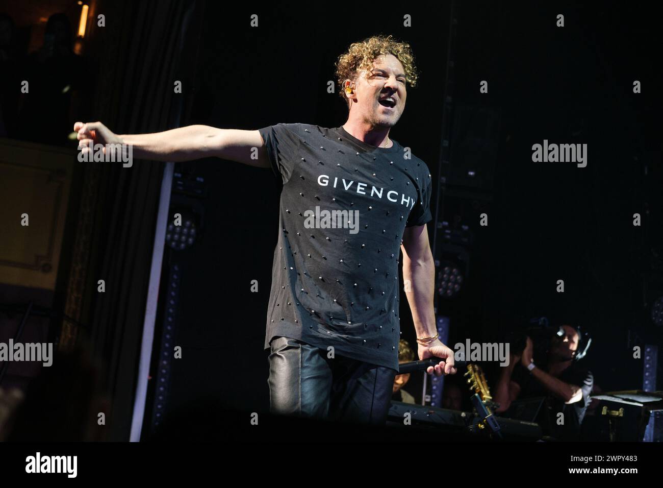 David Bisbal performs on stage during the "Los40 Basico Santander ...