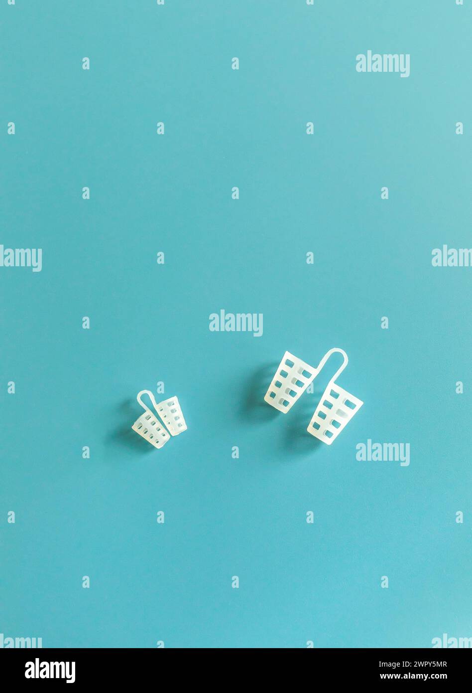 Mockup Top View Anti Snoring Device. Flatly Nose Relief Nasal Dilator ...