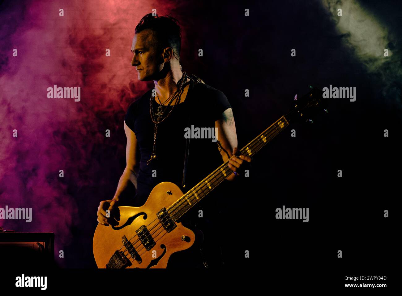 Mon Concert Hall, Madrid, Spain. 09th Mar, 2024. Shawn James Tour. Zack ...