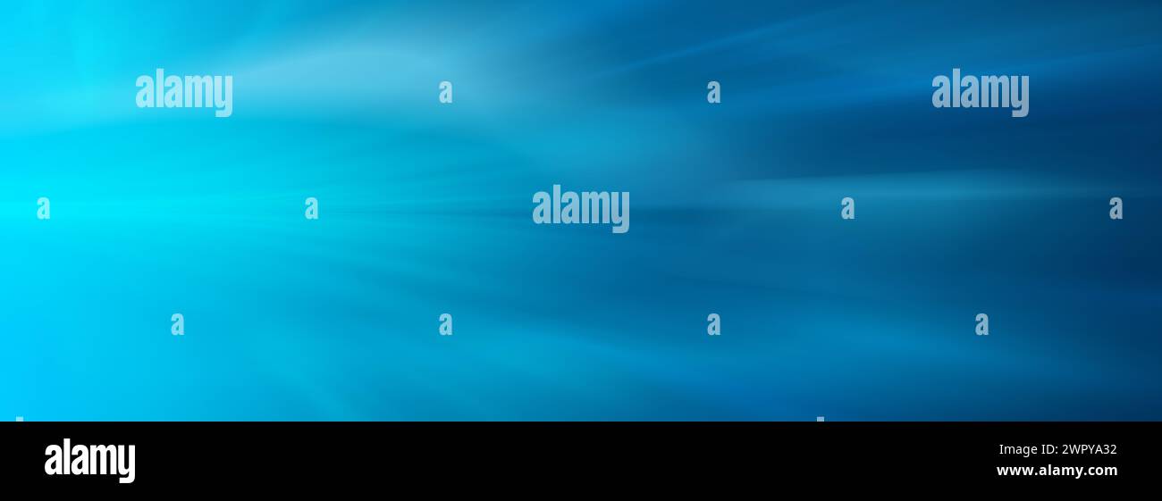 Abstract Dark Glow Blue light rays Background. Perspective view of Blue ...