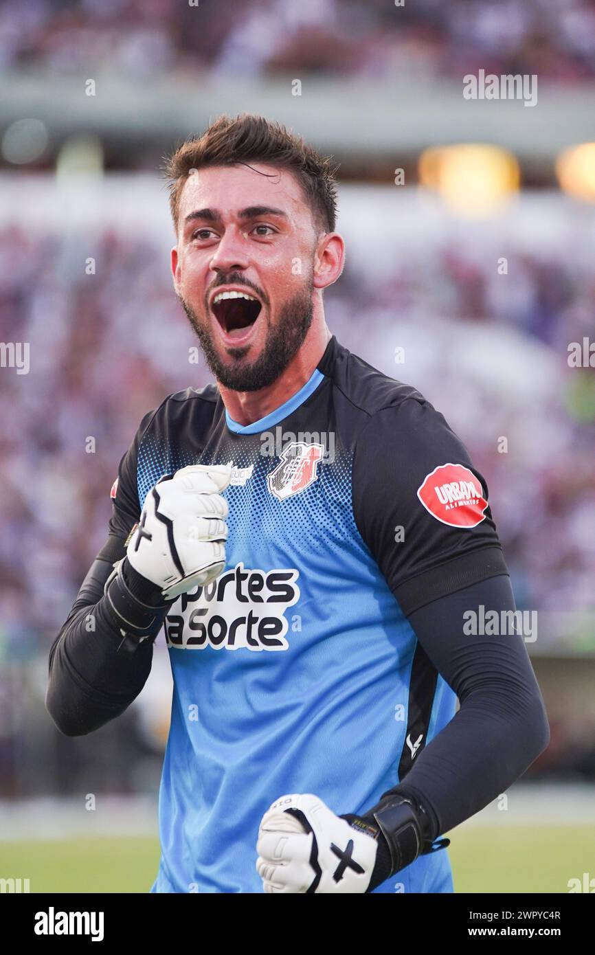 Recife, Brazil. 09th Mar, 2024. Game Plays, Santa Cruz x Sport ...