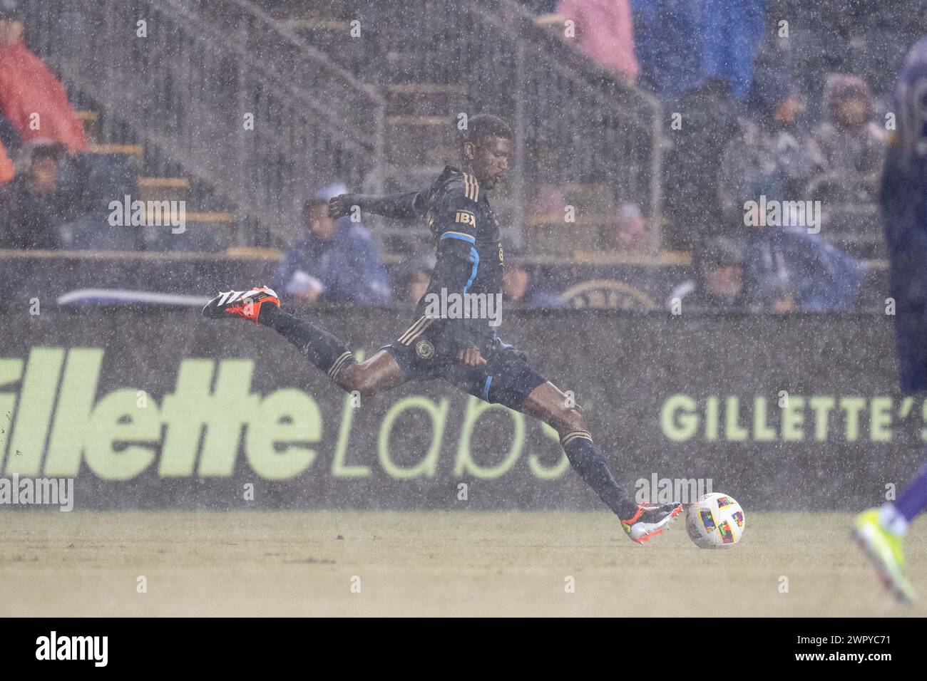 Chester, Pennsylvania, USA. 09th Mar, 2024. Philadelphia Union Defender ...