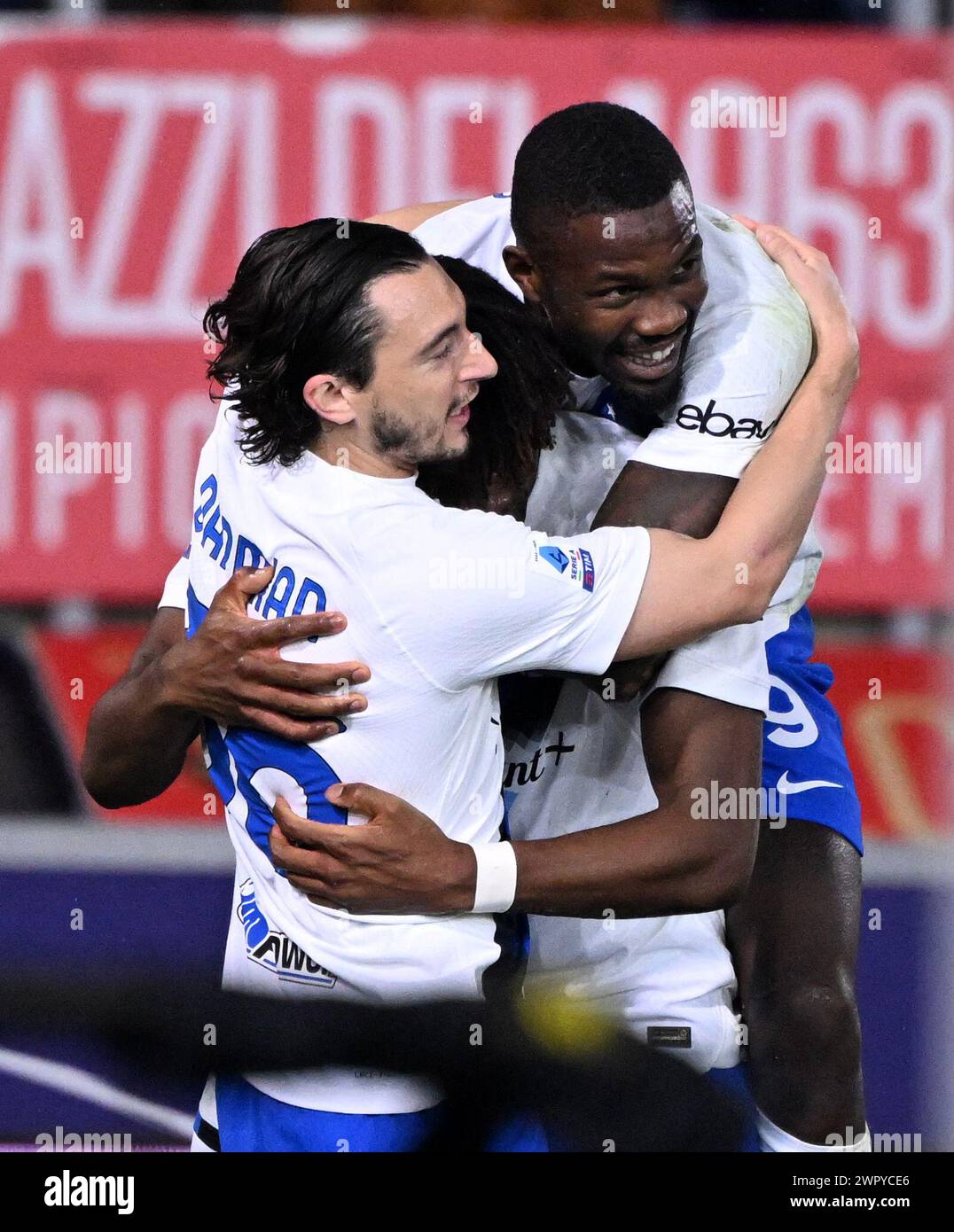 Bologna, Italy. 9th Mar, 2024. Inter Milan's Yann Bisseck (C ...