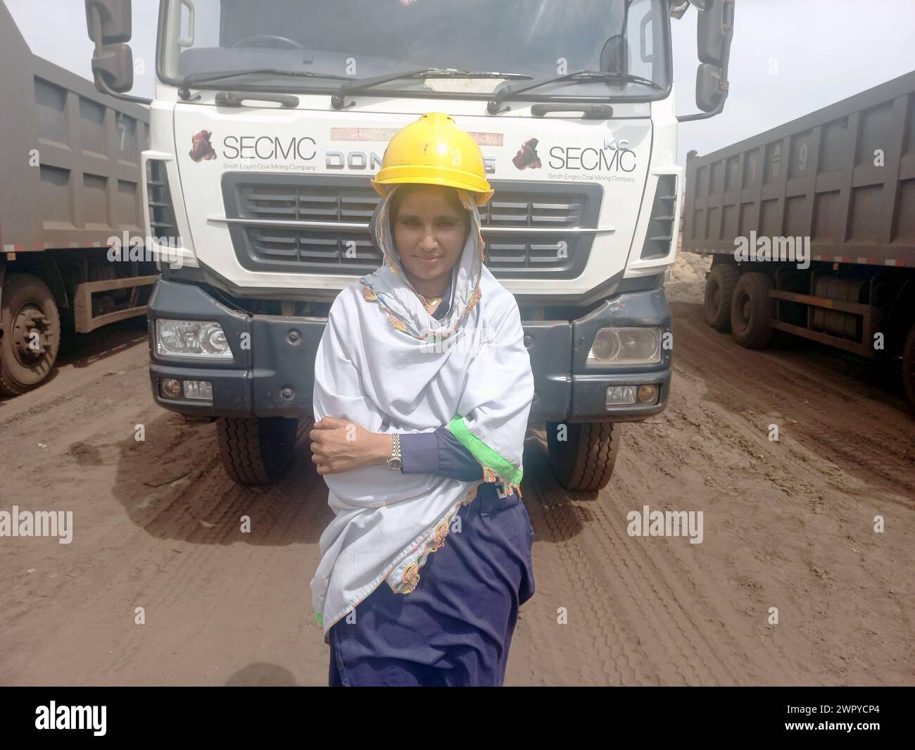 (240310) -- ISLAMABAD, March 10, 2024 (Xinhua) -- Rani Kolhi, a ...