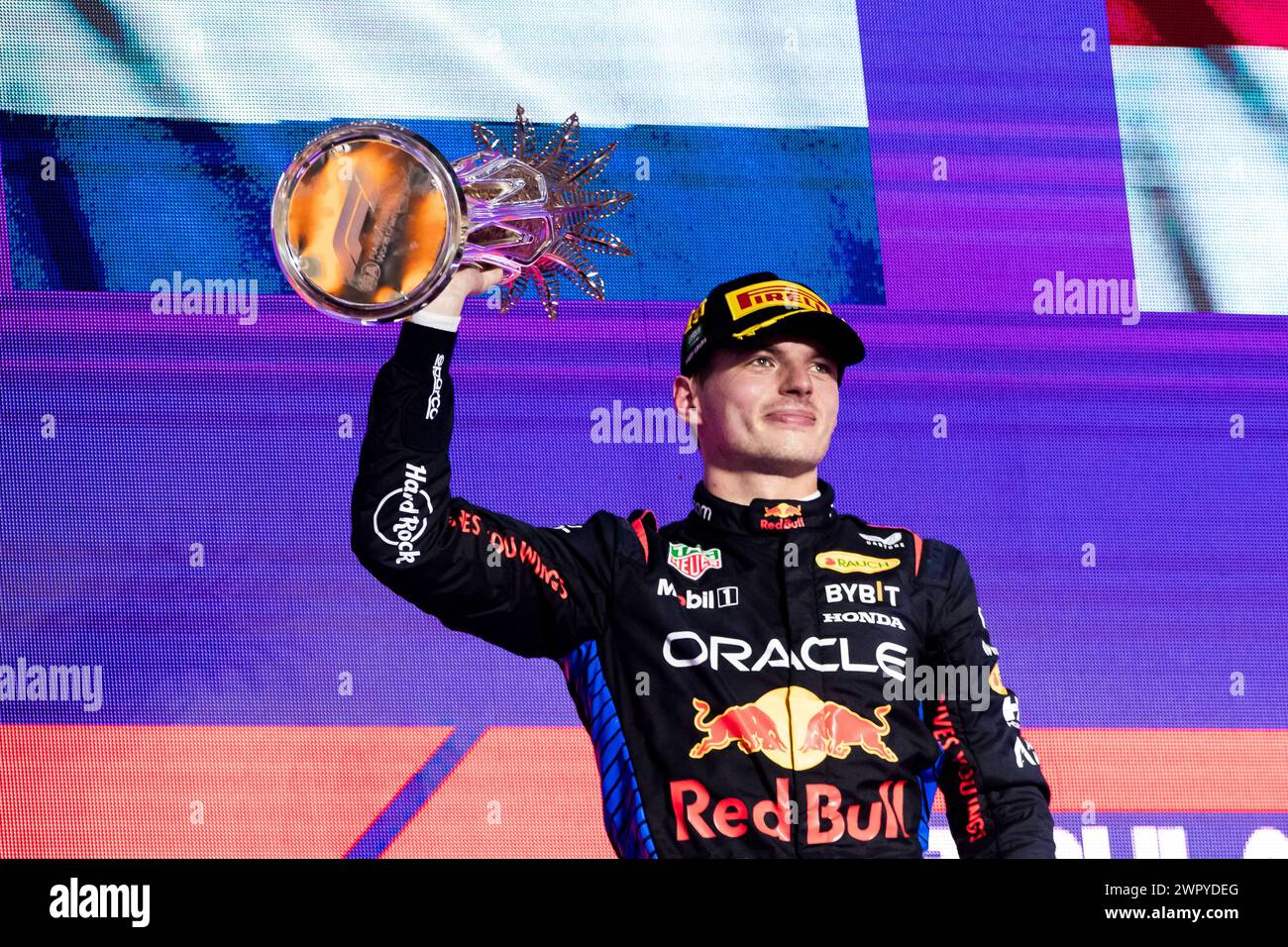 Jeddah, Saudi Arabia. 9th Mar, 2024. Red Bull's Max Verstappen of the ...