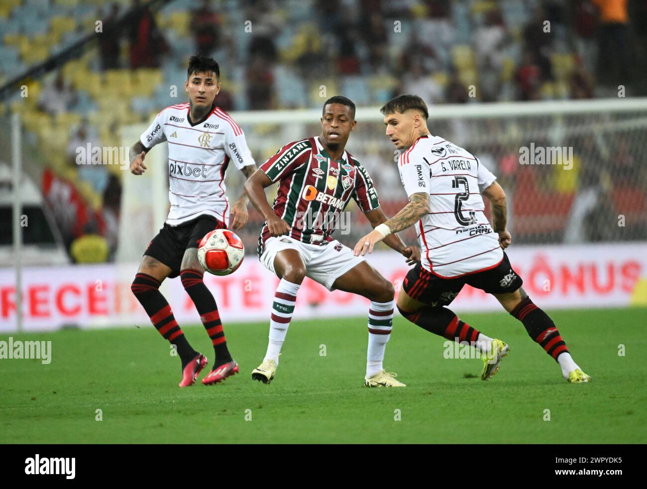 Rio de Janeiro-Brazil 09, March 2024, Rio de Janeiro City Championship ...