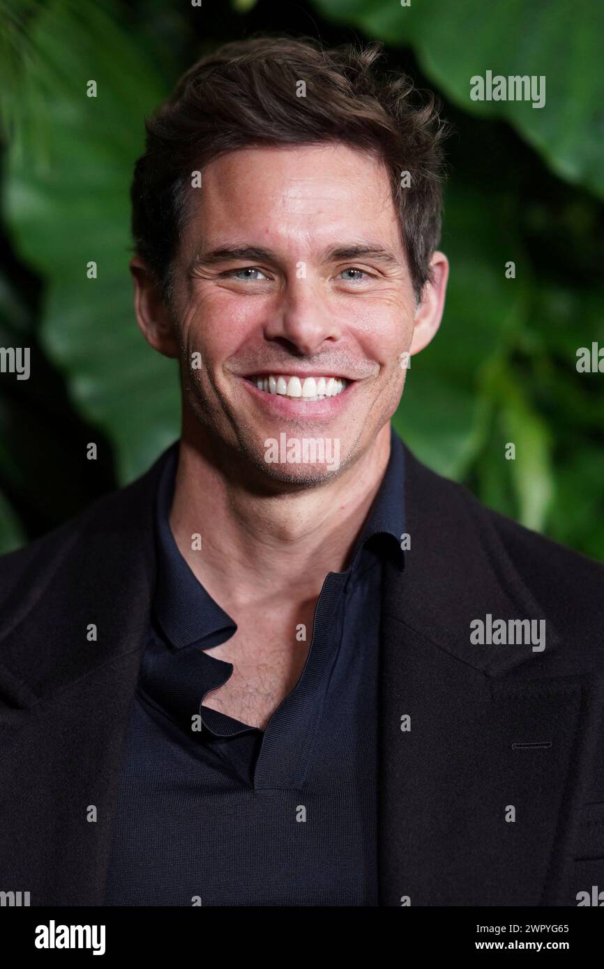 James Marsden arrives at Chanel's 15th Annual Pre-Oscar Awards Dinner ...