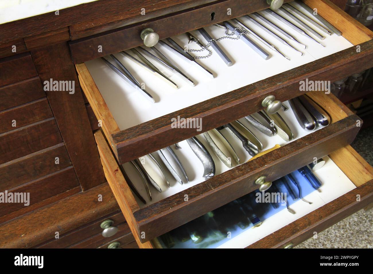 Display of instruments hi-res stock photography and images - Alamy