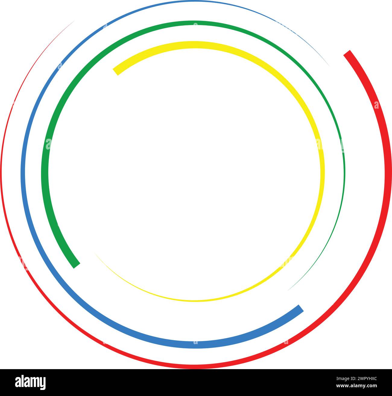 Round monogram vectors hi-res stock photography and images - Alamy