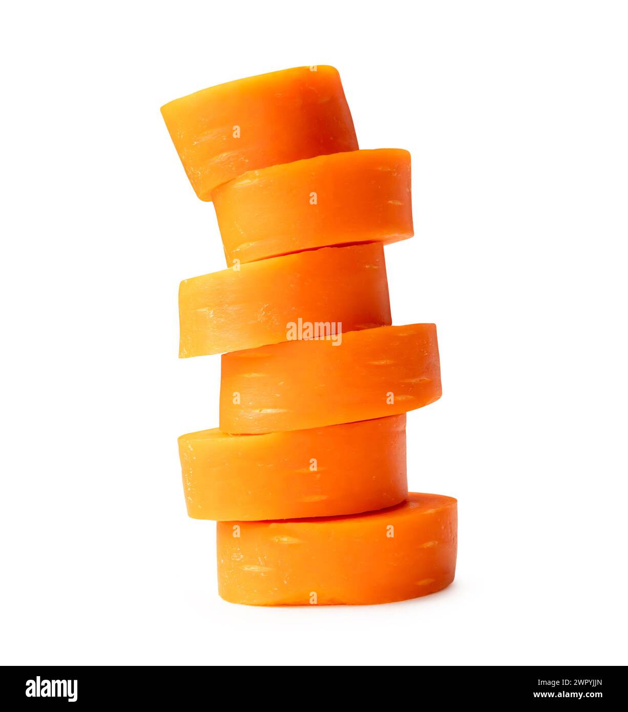 Front view or side view of beautiful fresh orange carrot roots in ...