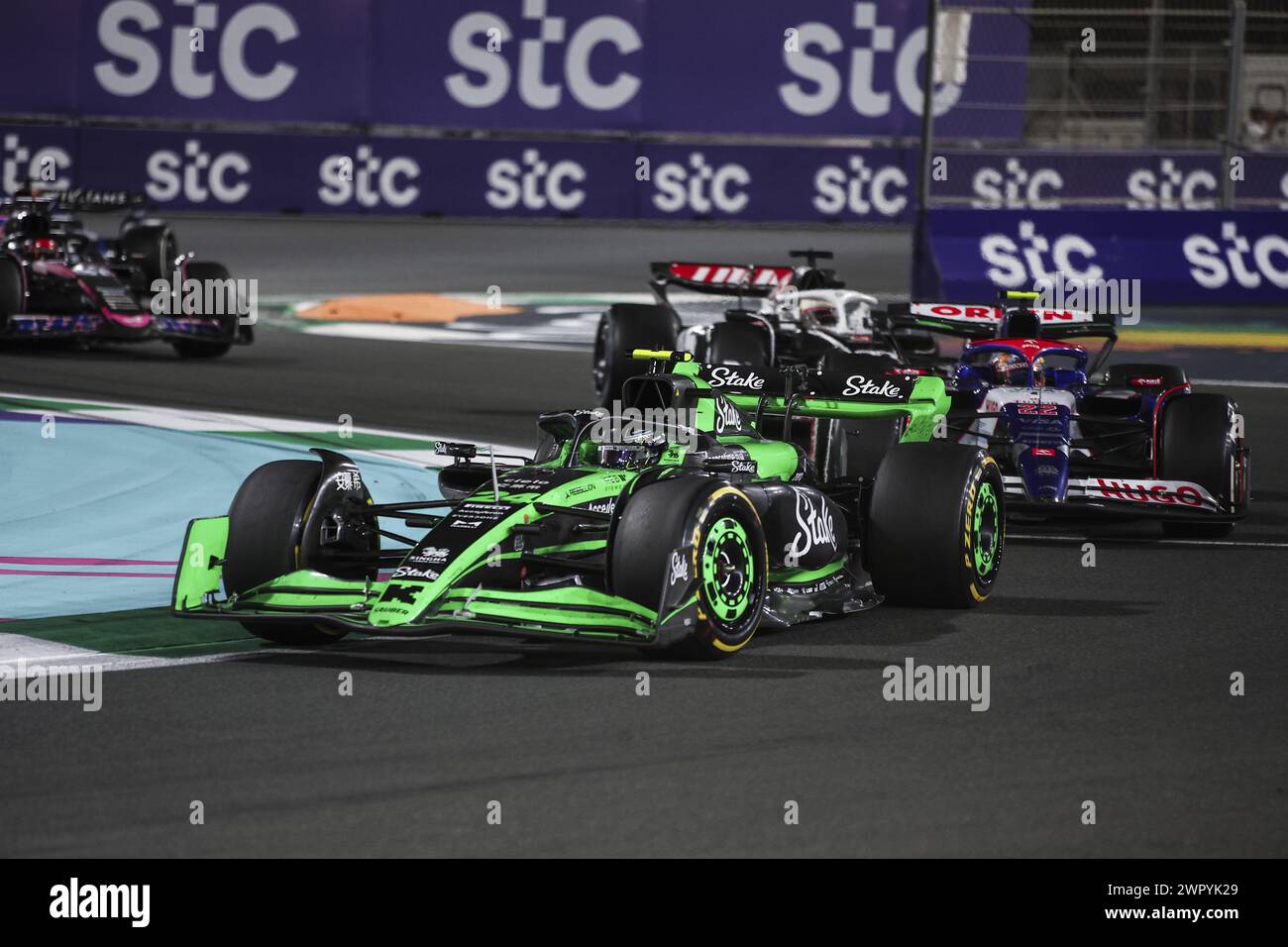 24 ZHOU Guanyu (chi), Stake F1 Team Kick Sauber C44, action during the Formula 1 STC Saudi ...