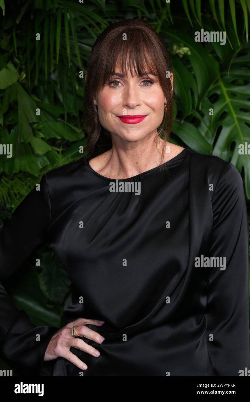 Minnie Driver arrives at Chanel's 15th Annual Pre-Oscar Awards Dinner ...