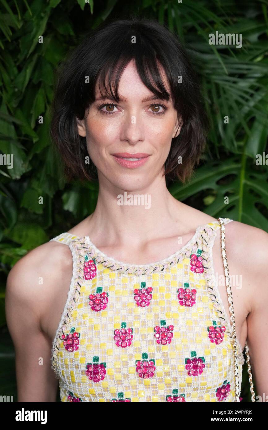 Rebecca Hall arrives at Chanel's 15th Annual Pre-Oscar Awards Dinner on ...
