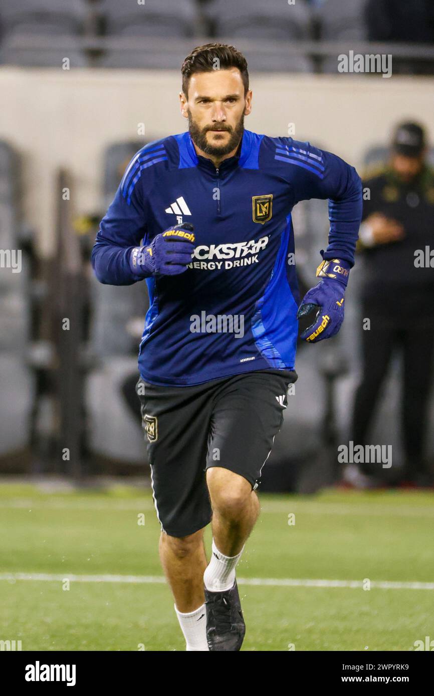 Los Angeles, California, USA. 9th Mar, 2024. Los Angeles FC goalkeeper ...