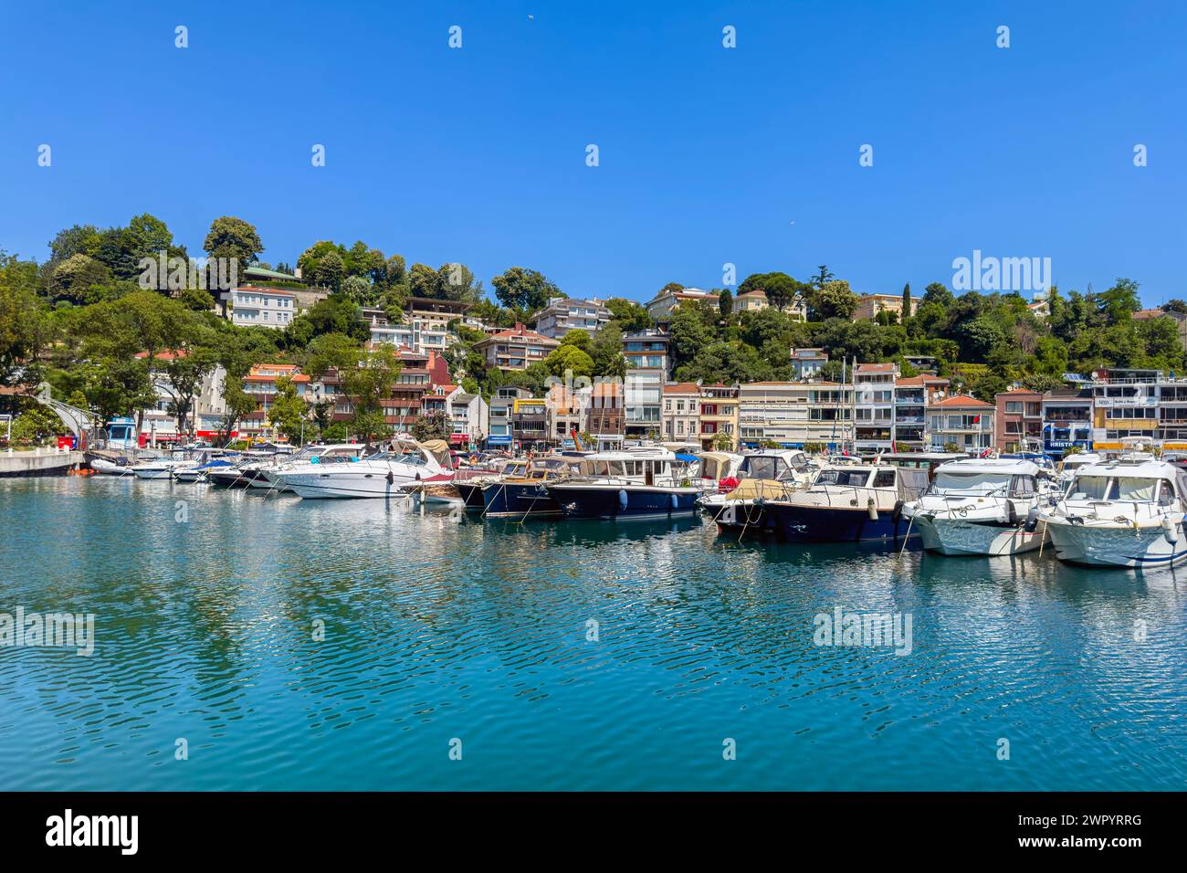 Istanbul Tarabya Harbour Stock Photo - Alamy