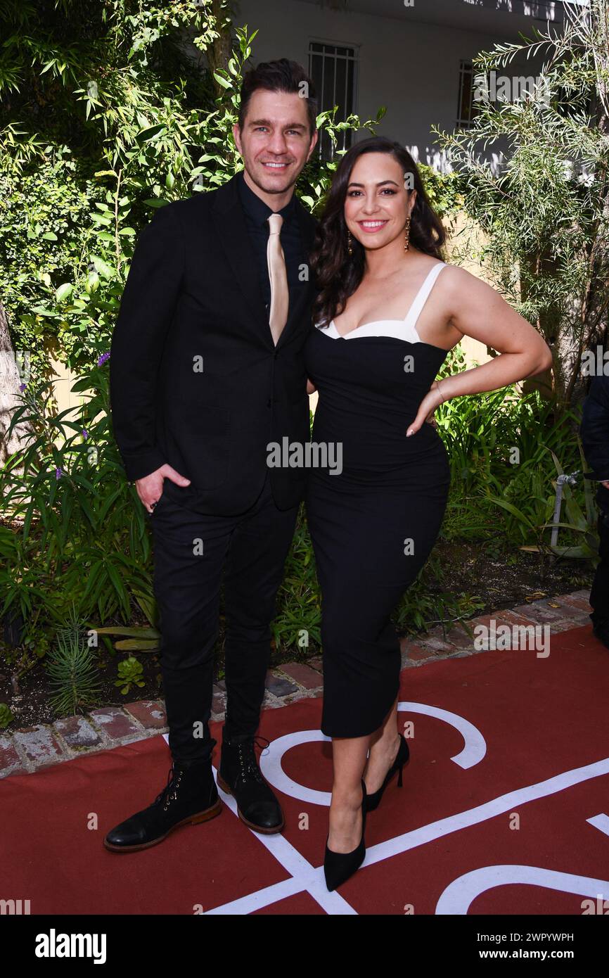 Beverly Hills, USA. 09th Mar, 2024. Andy Grammer and Aijia Grammer ...