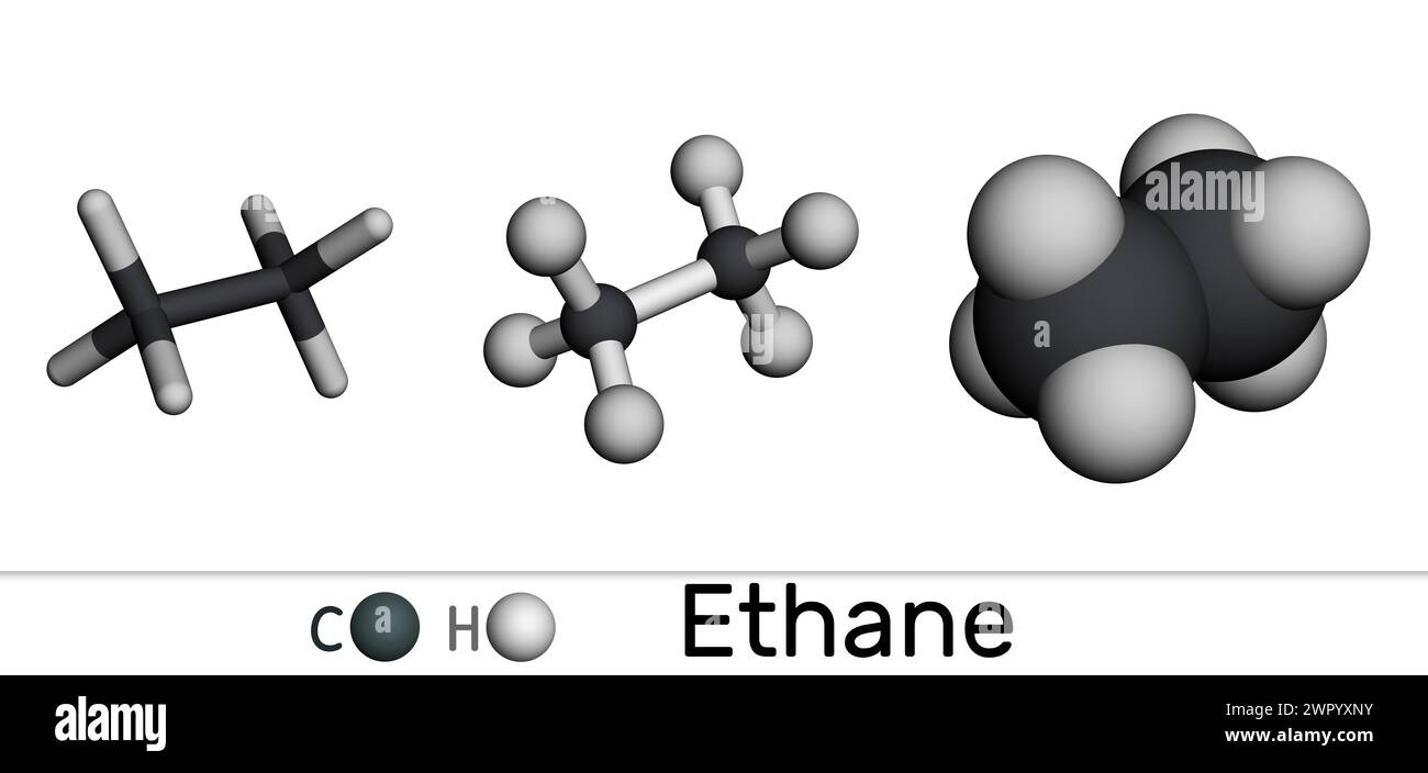 Ethane Molecular Formula C2h6 Has Bonds