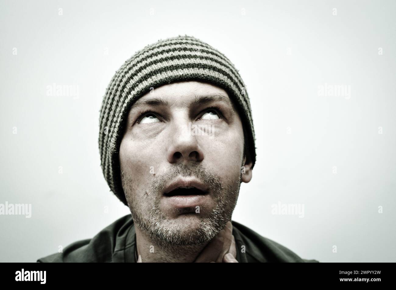 Dental problems. Portrait of unhealthy man suffering acute toothache ...