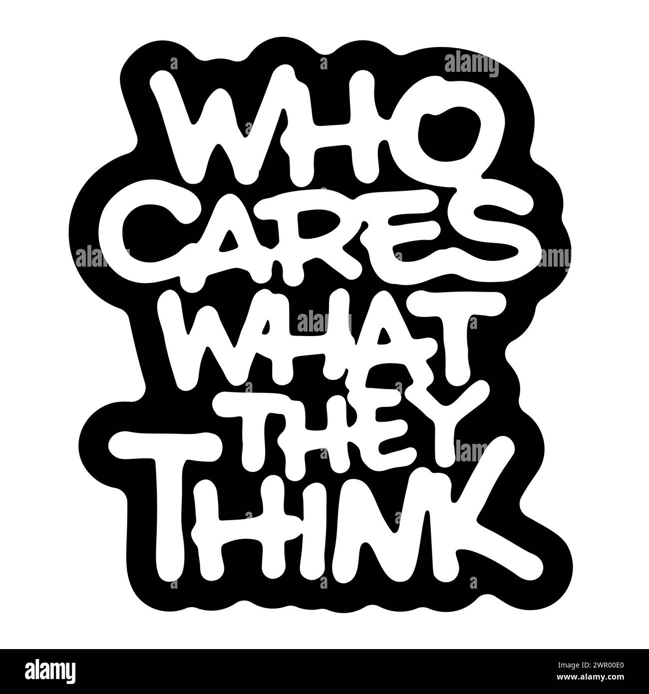 Who cares text hi-res stock photography and images - Alamy