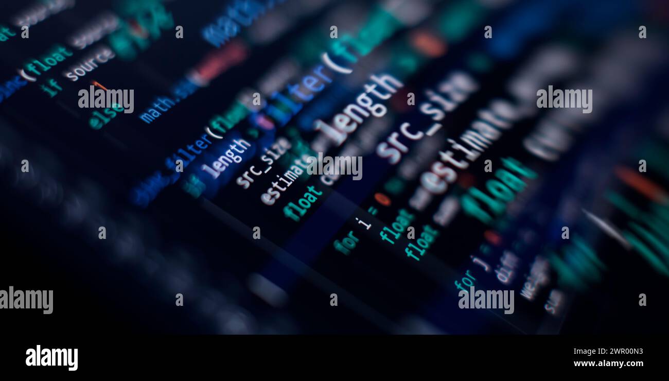 Digital technology industry concept development of programming and ...