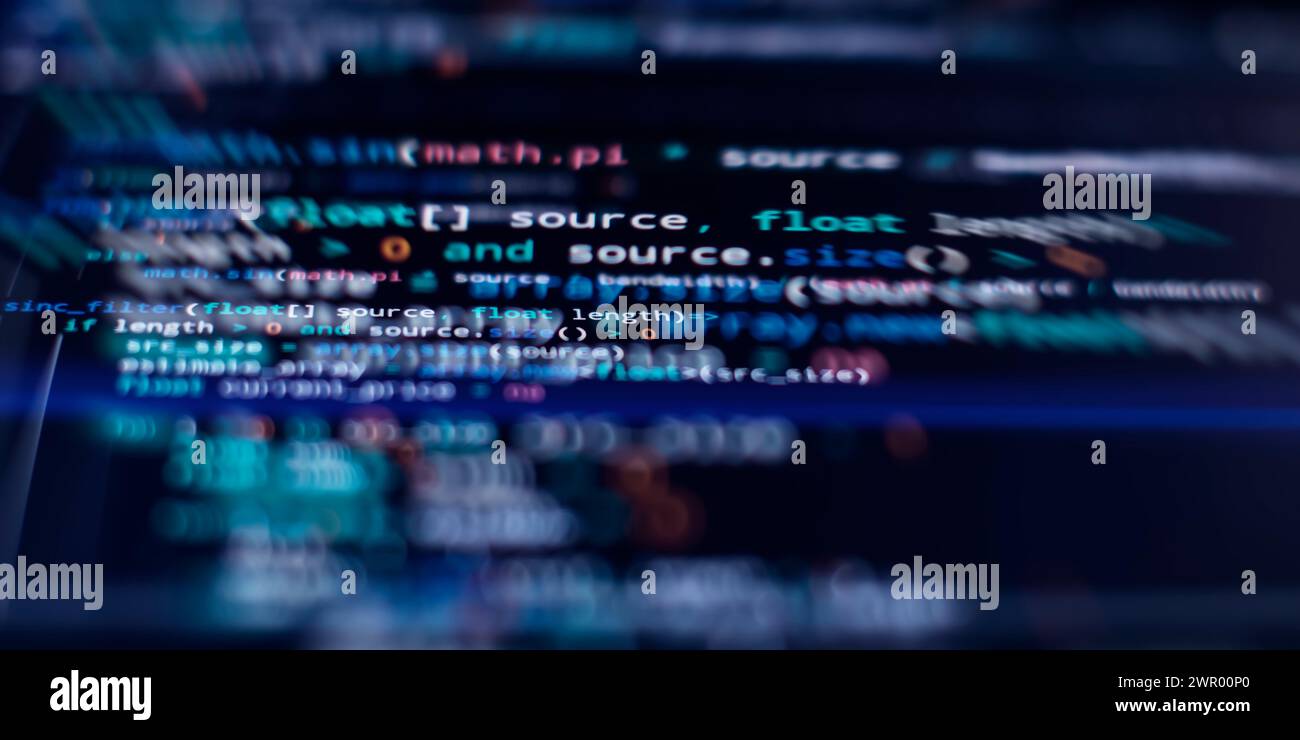 Digital technology industry concept development of programming and ...