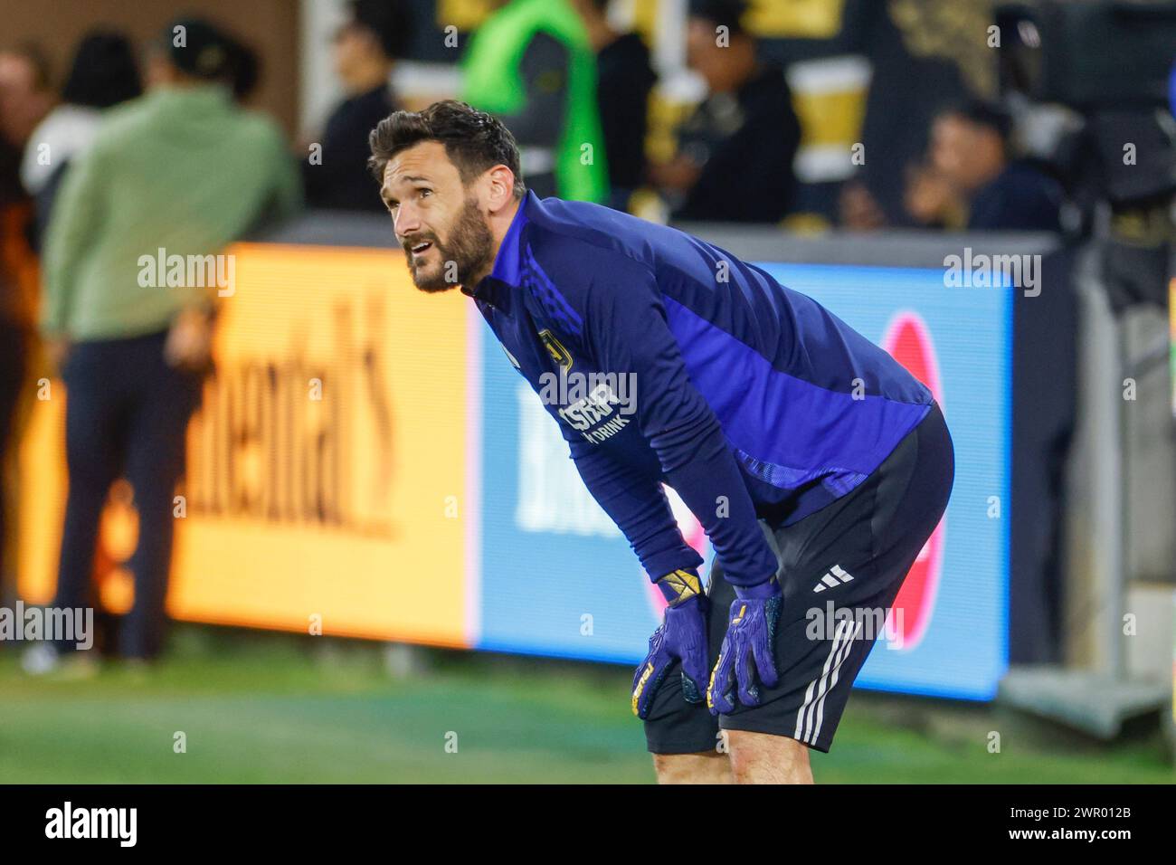 Los Angeles, United States. 09th Mar, 2024. Los Angeles FC goalkeeper ...