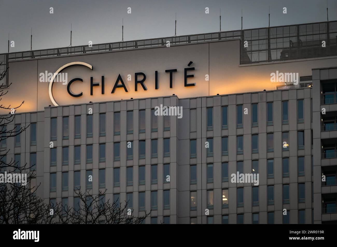 Berlin Mitte , Universitätsklinikum CharitÃ / Charite Campus Mitte Luisenstraße - 10.03.2024 ...