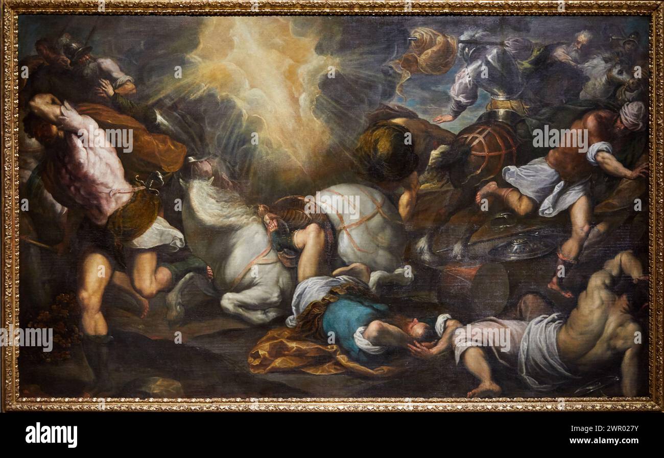"The Conversion of Saint Paul", 1590-1595, Young Palma (Jacopo Negretti ...