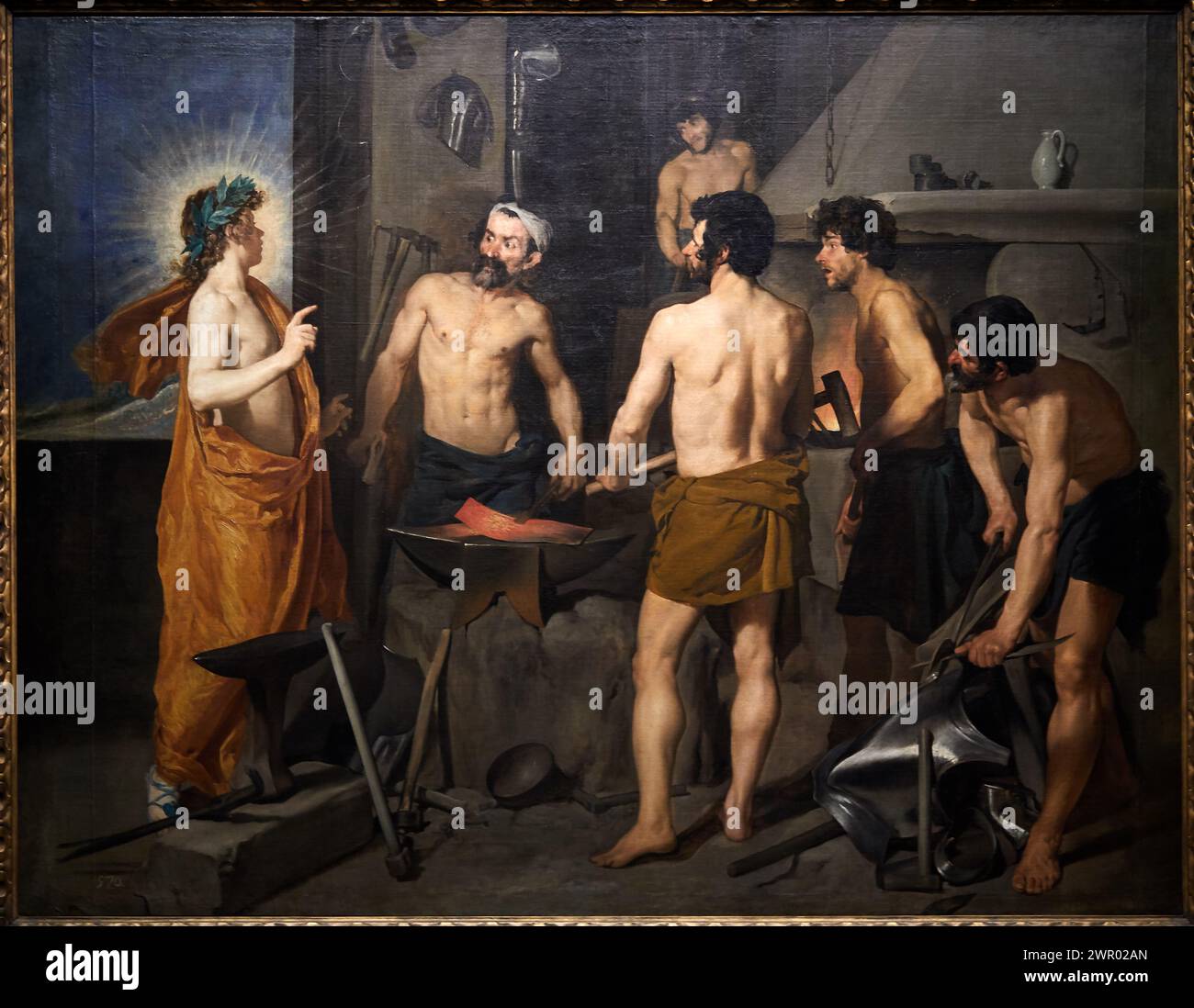 "Vulcan's Forge", 1630, Diego Rodriguez de Silva y Velázquez, Prado ...