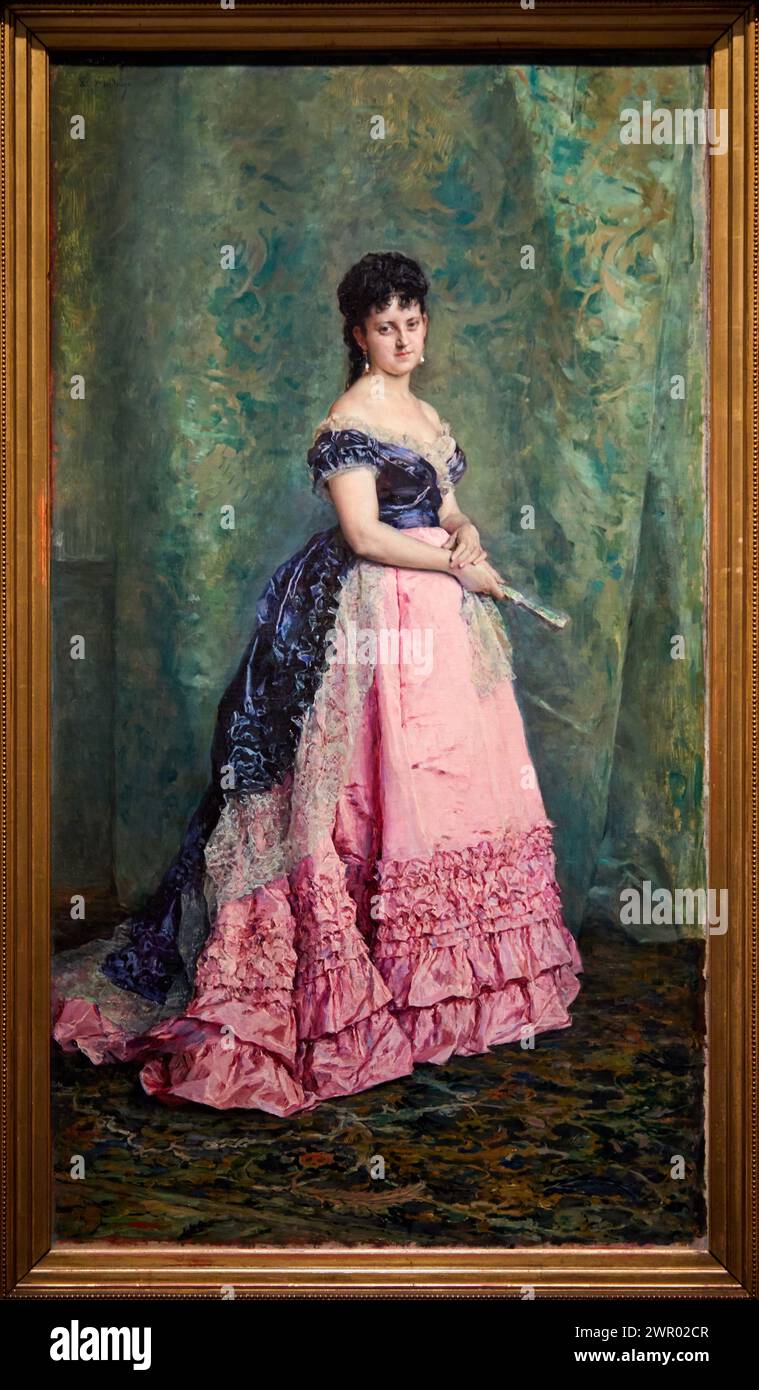 "Manuela de Errazu", 1870-1871, Raimundo de Madrazo y Garreta, Prado ...