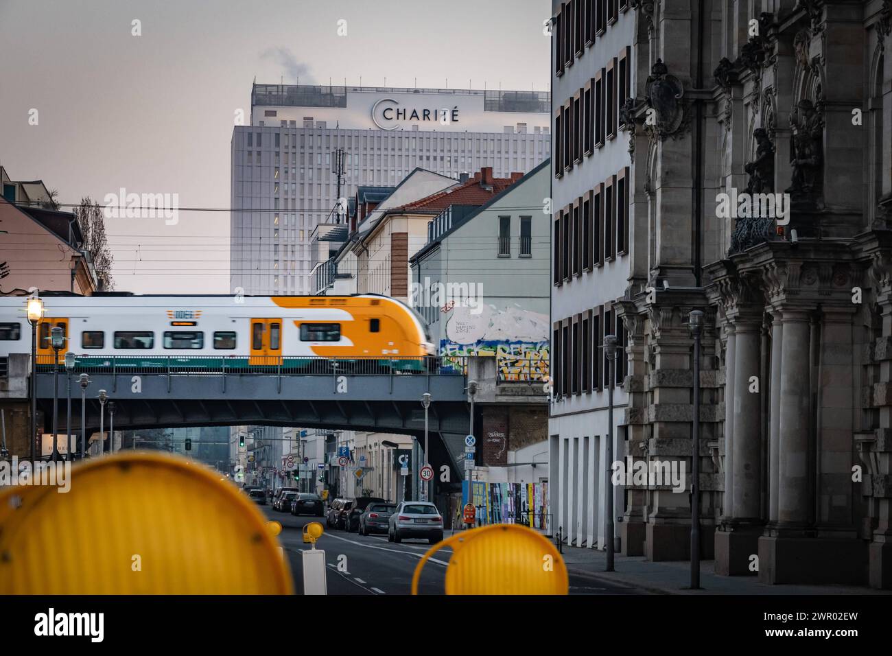 Berlin Mitte , Universitätsklinikum CharitÃ / Charite Campus Mitte Luisenstraße - 10.03.2024 ...