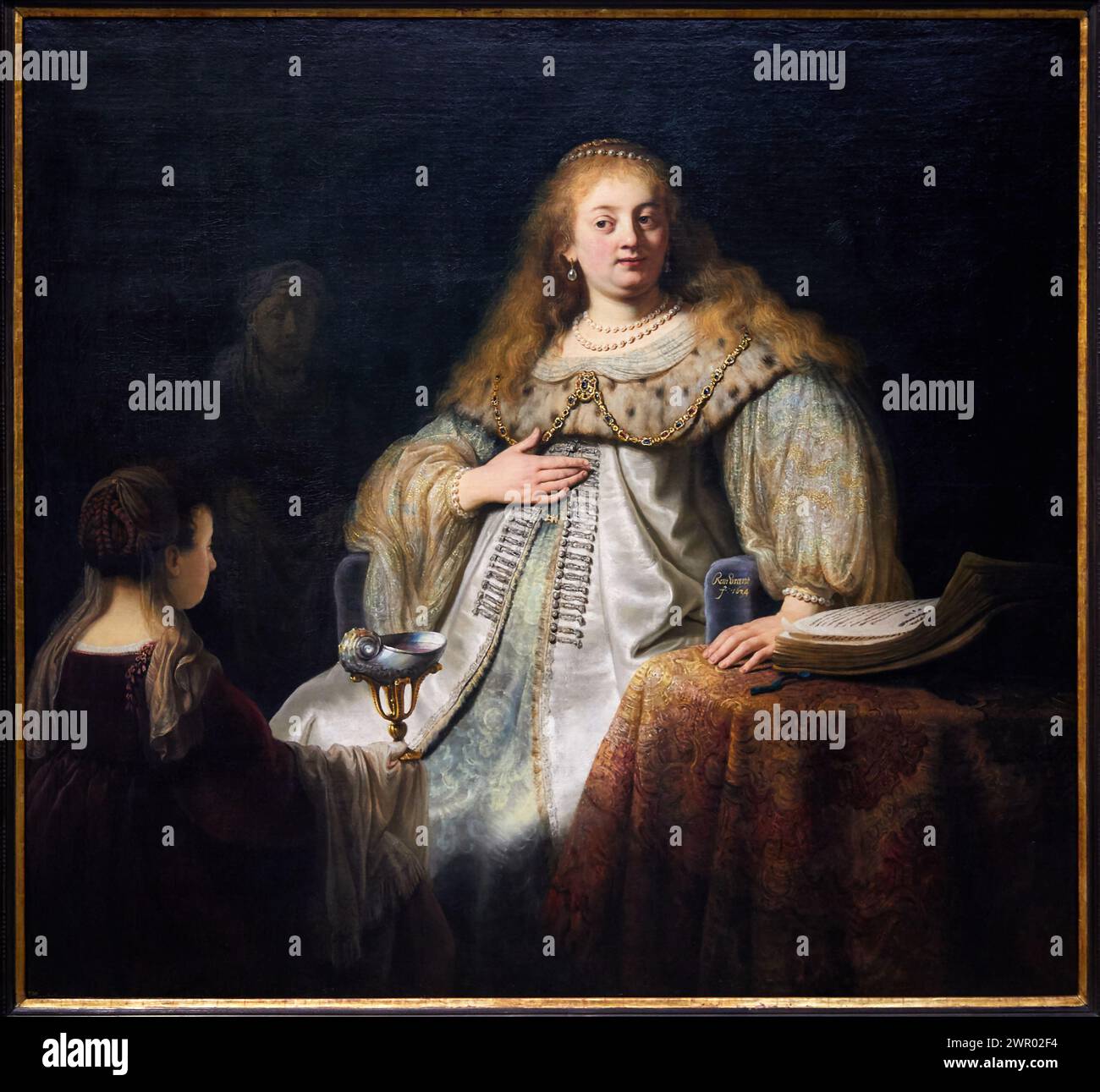 Judith At The Banquet Of Holofernes 1634 The Ark Of Grace Judith