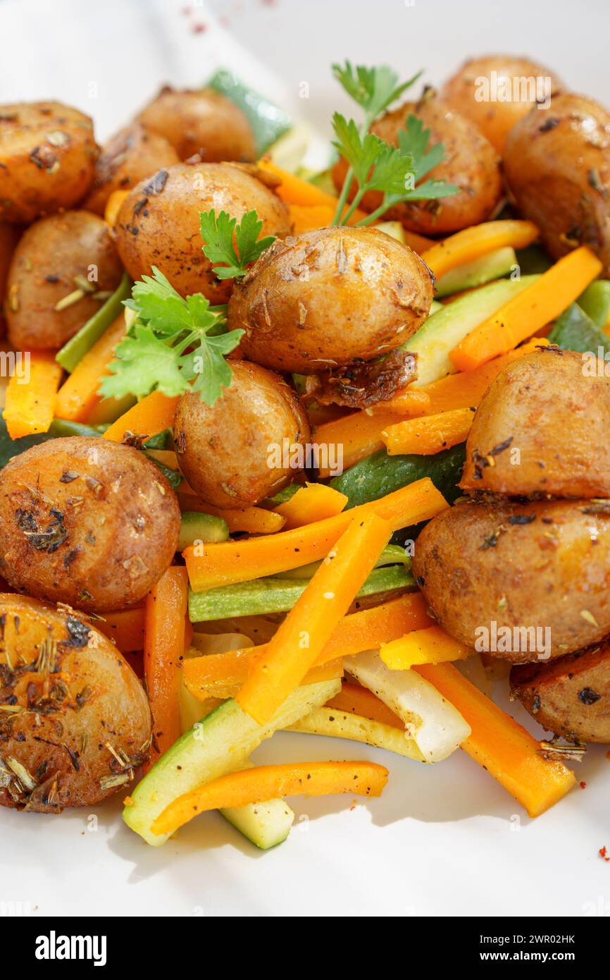 baked vegetables, Berbari Moroccan cuisine, Medchar Ghanem , Asilah ...