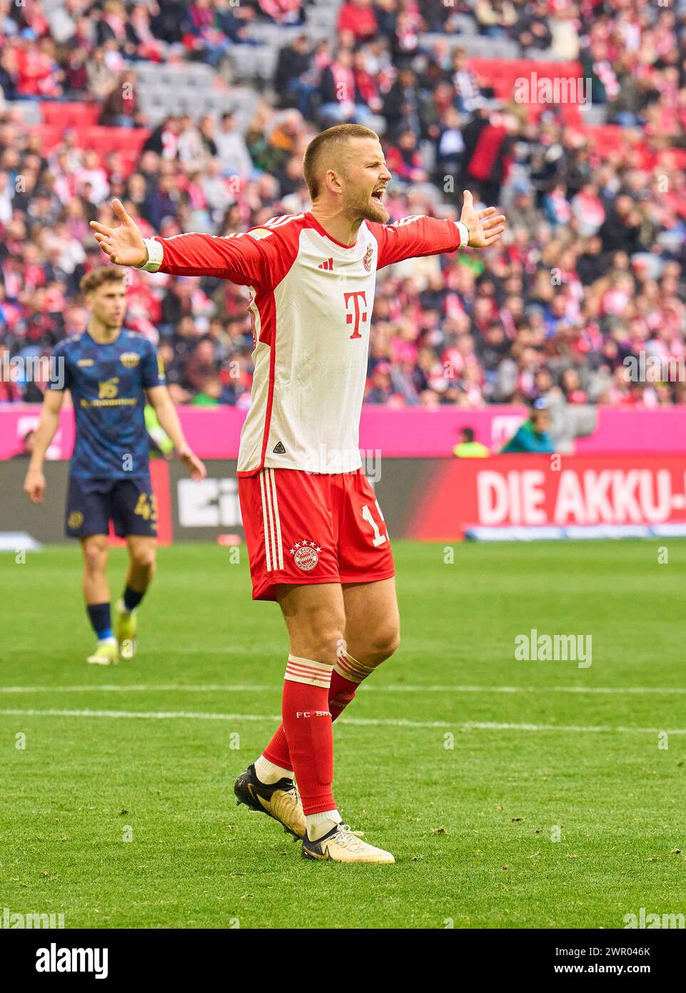 Eric Dier, FCB 15 geste in the match FC BAYERN MUENCHEN - FSV MAINZ 05 ...
